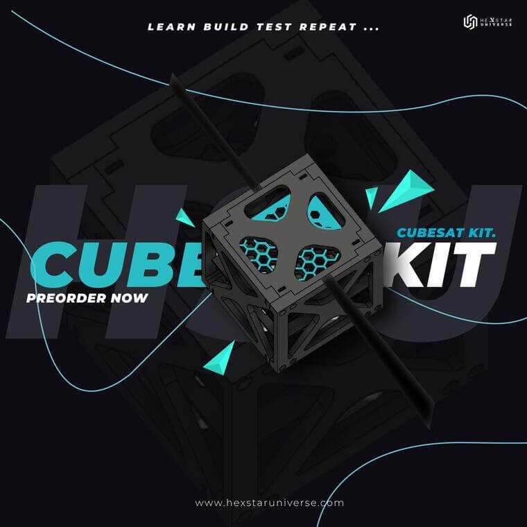 CubeSat Kit - Hex-Star Universe